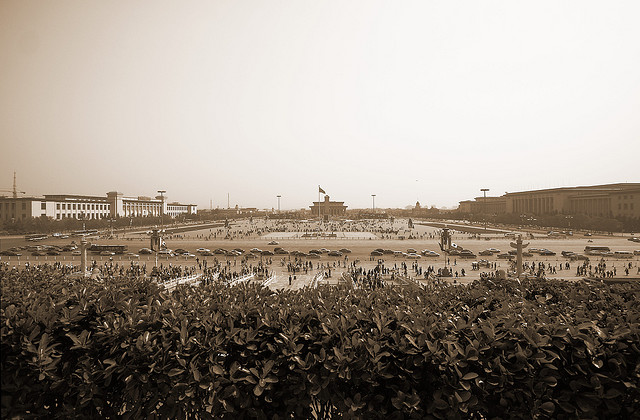 Photo: Tiananmen Square, by Birkir Barkarson
