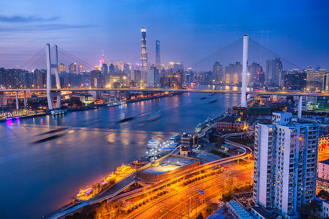Photo: Huangpu River, by ilirjan rrumbullaku